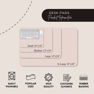 Monogrammed Desk Pad, Personalized Desk Cushion Pad, Monogram Initial ...