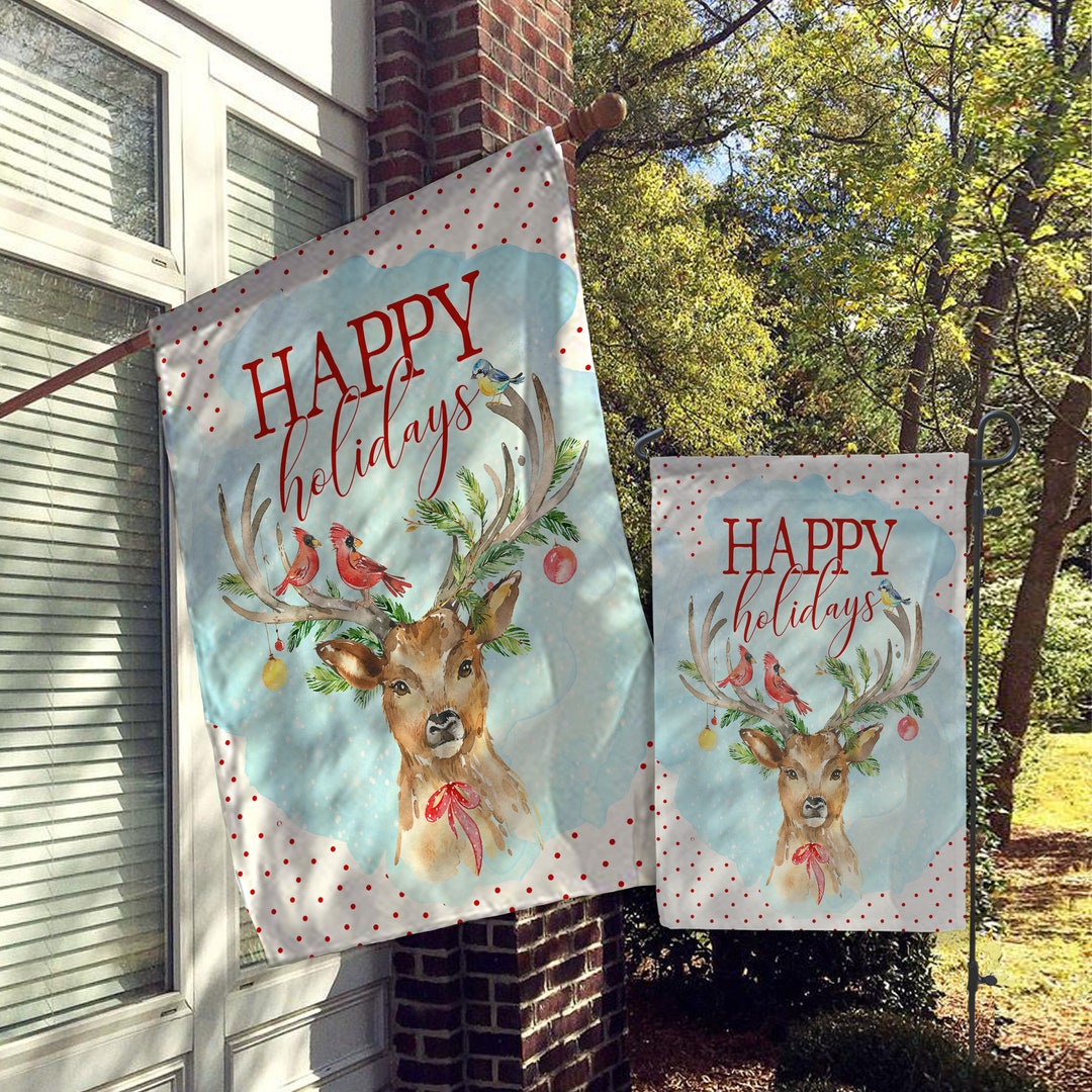 Christmas Flag, Holiday Flag, Merry Christams Flags, Santa Flags ...