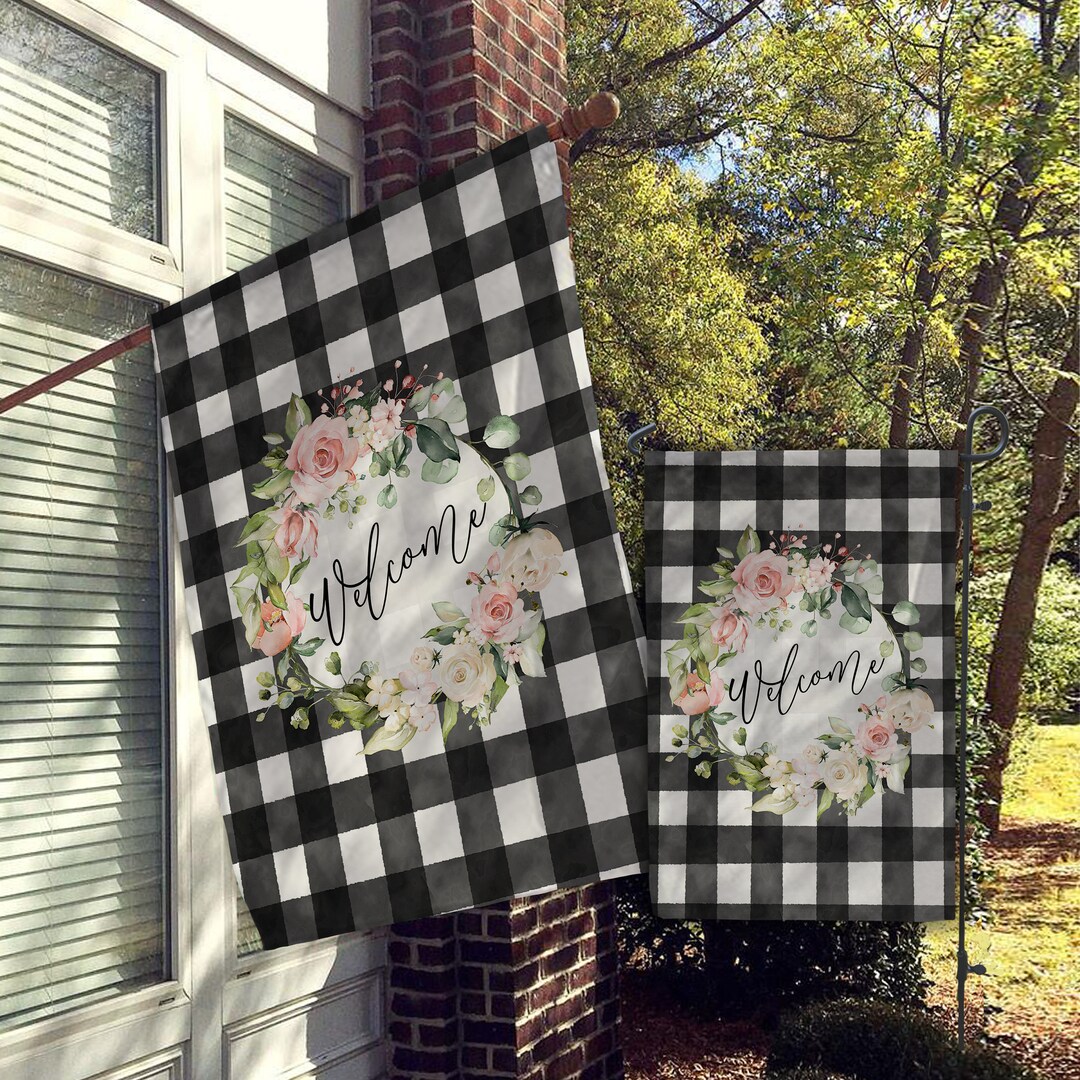 Welcome Garden Flag, House Flag, Garden Flags, Porch Flags, Yard Flags ...