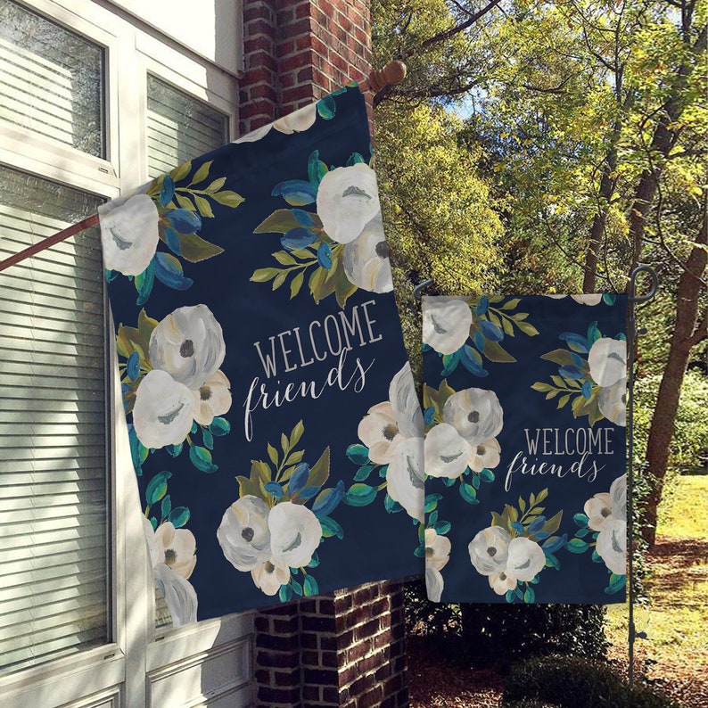 Welcome Garden Flag, House Flag, Garden Flags, Porch Flags, Yard Flags ...