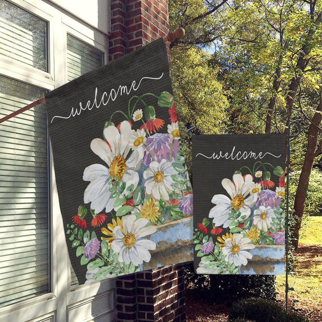 Welcome Flags, House Flags, Garden Flags, Porch Flags, Yard Flags ...