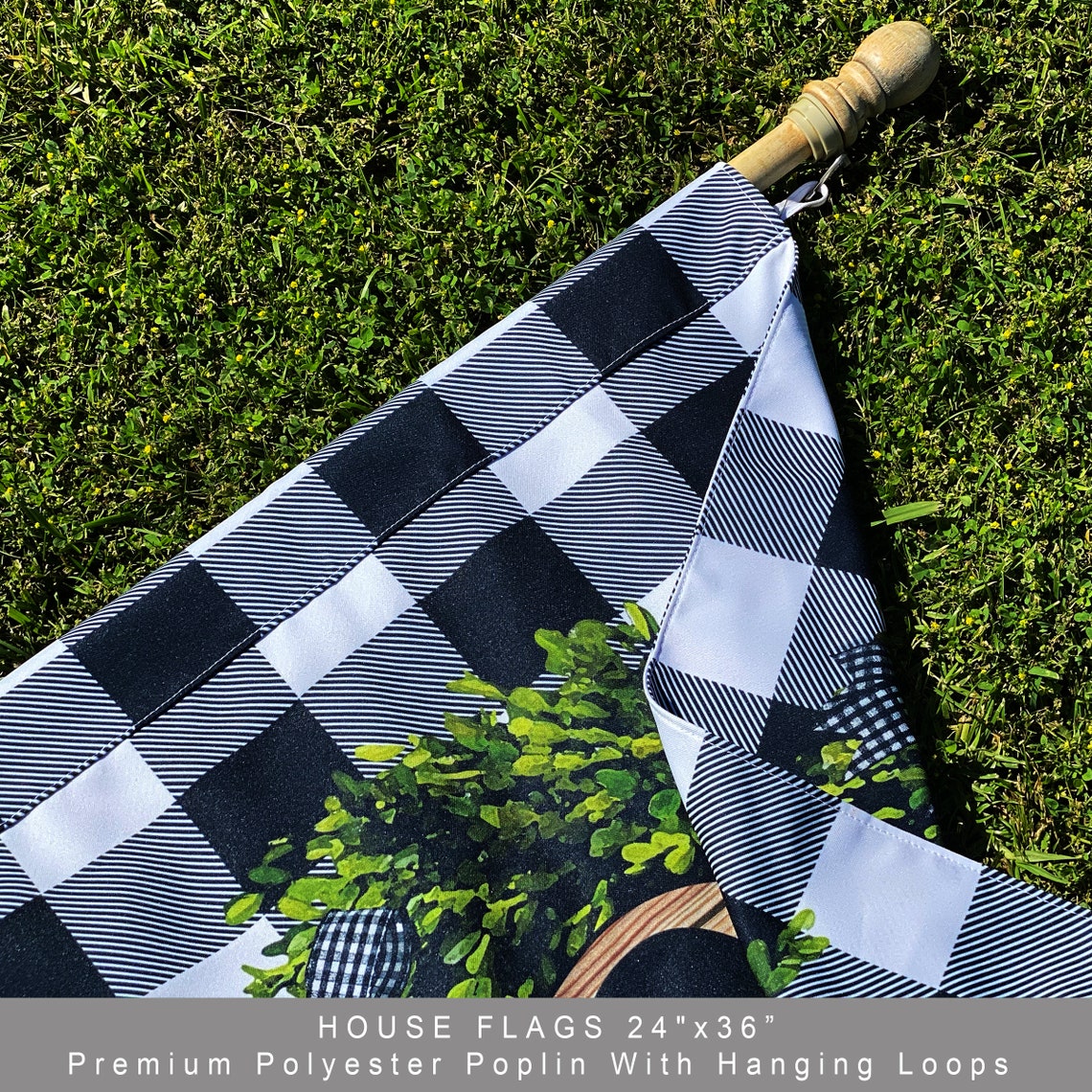 Personalized Flag Monogram Garden Flags Custom House Flag | Etsy