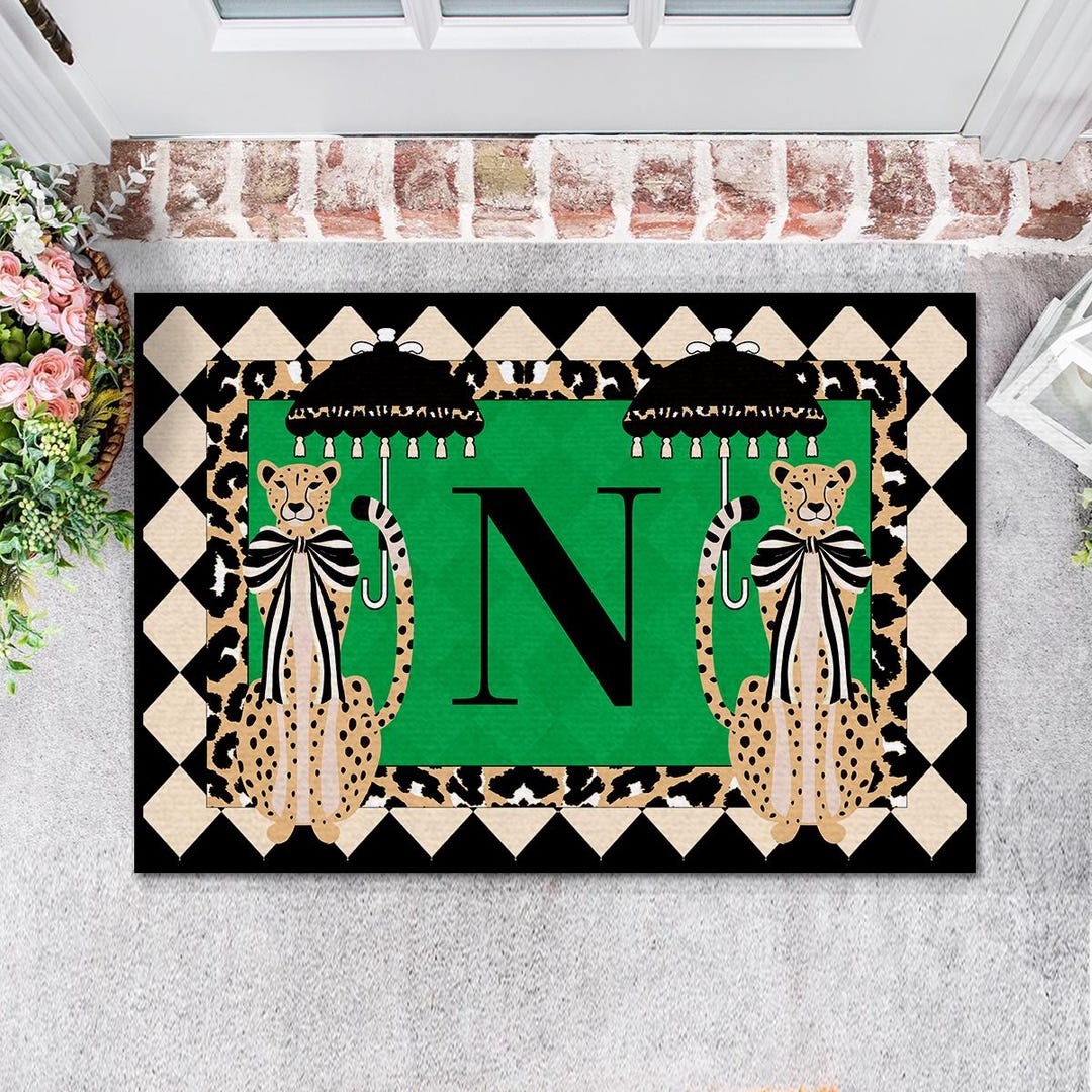 Door Mat, Personalized Mat, Outdoor or Indoor, Floor Entry Mat, Doormat ...