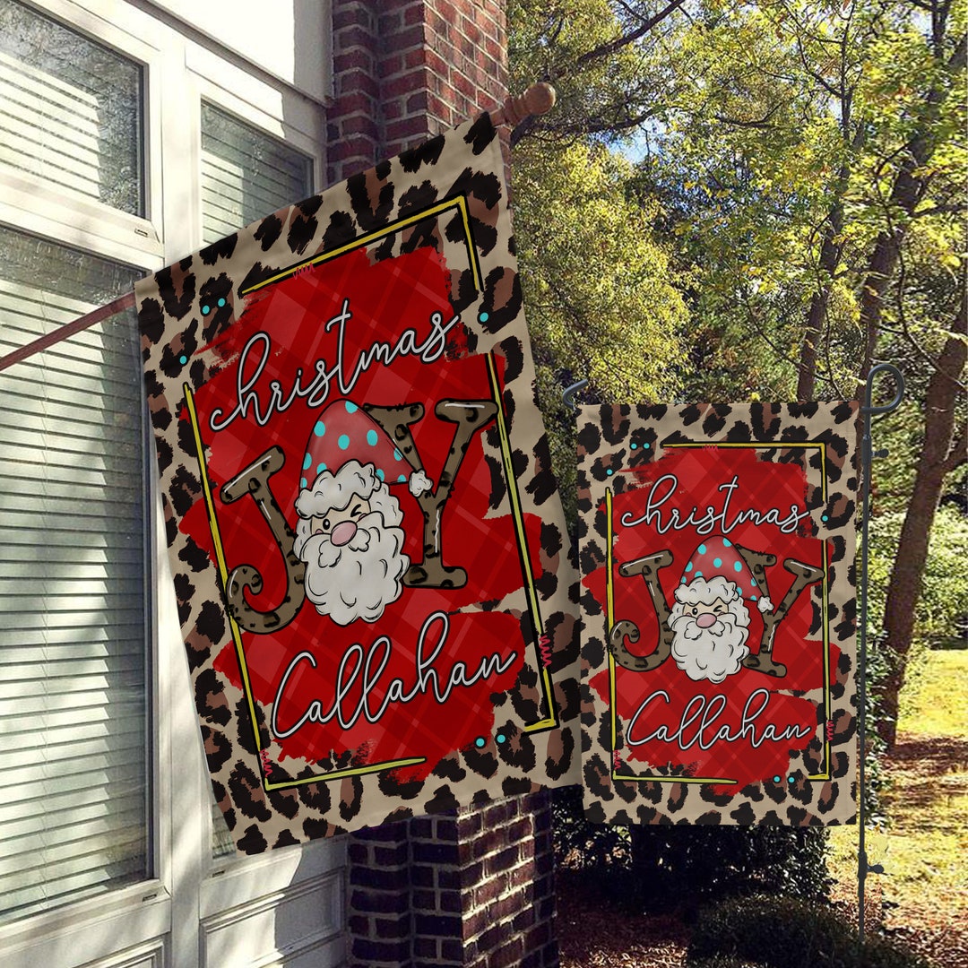 Custom Personalized Christmas Flag, Holiday Flag, Merry Christmas Flag ...