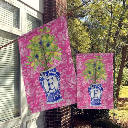 Personalized Flag Monogram Garden Flags Custom House Flag | Etsy