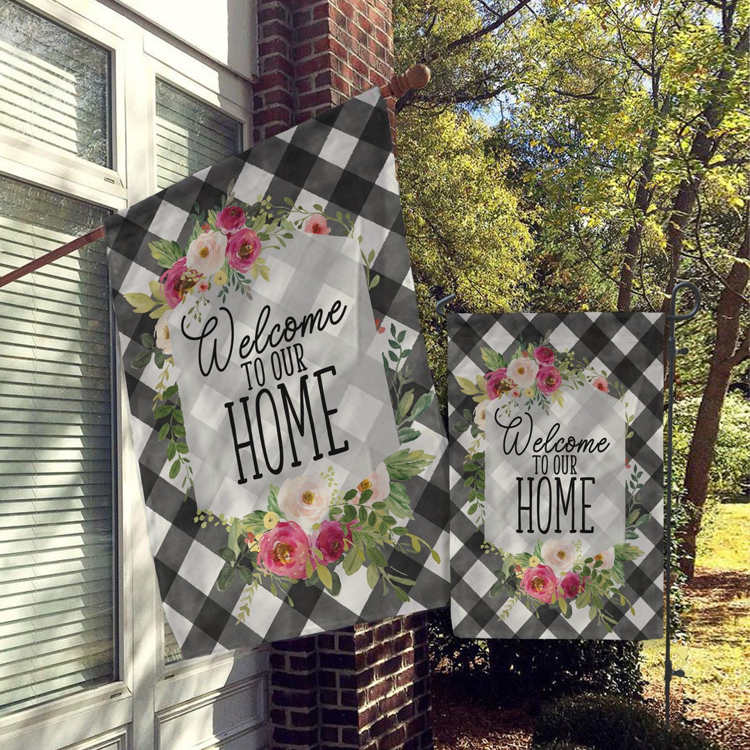 Welcome Flags, House Flags, Garden Flags, Porch Flags, Yard Flags ...