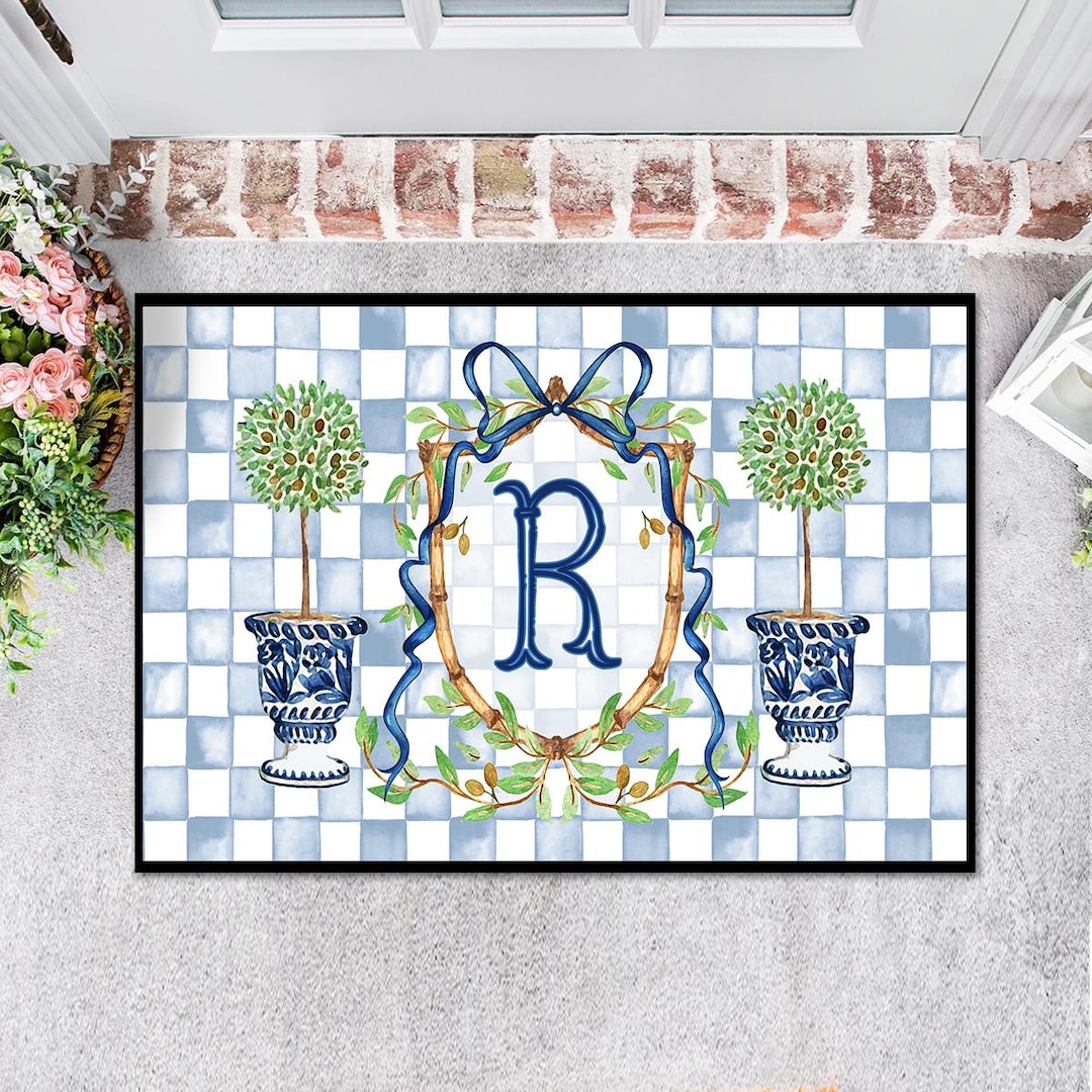 Door Mat, Personalized Mat, Outdoor or Indoor Mat, Floor & Entry Mat ...