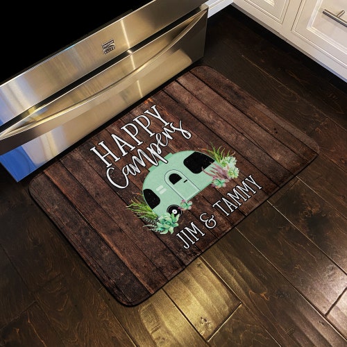 Personalized Camping Mat Custom Camp Site Door Mat Monogram - Etsy