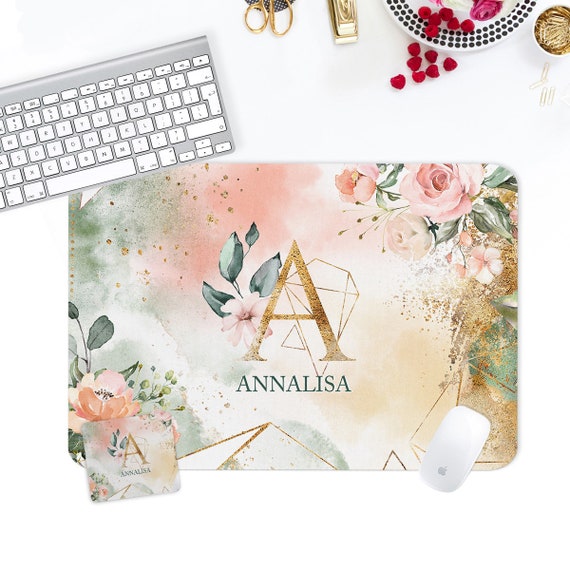 Custom Desk Pad Personalized Desk Cushion Pad Monogrammed - Etsy