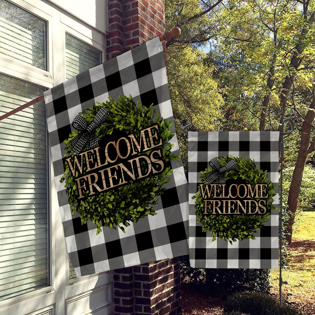Welcome Flags, House Flags, Garden Flags, Porch Flags, Yard Flags ...