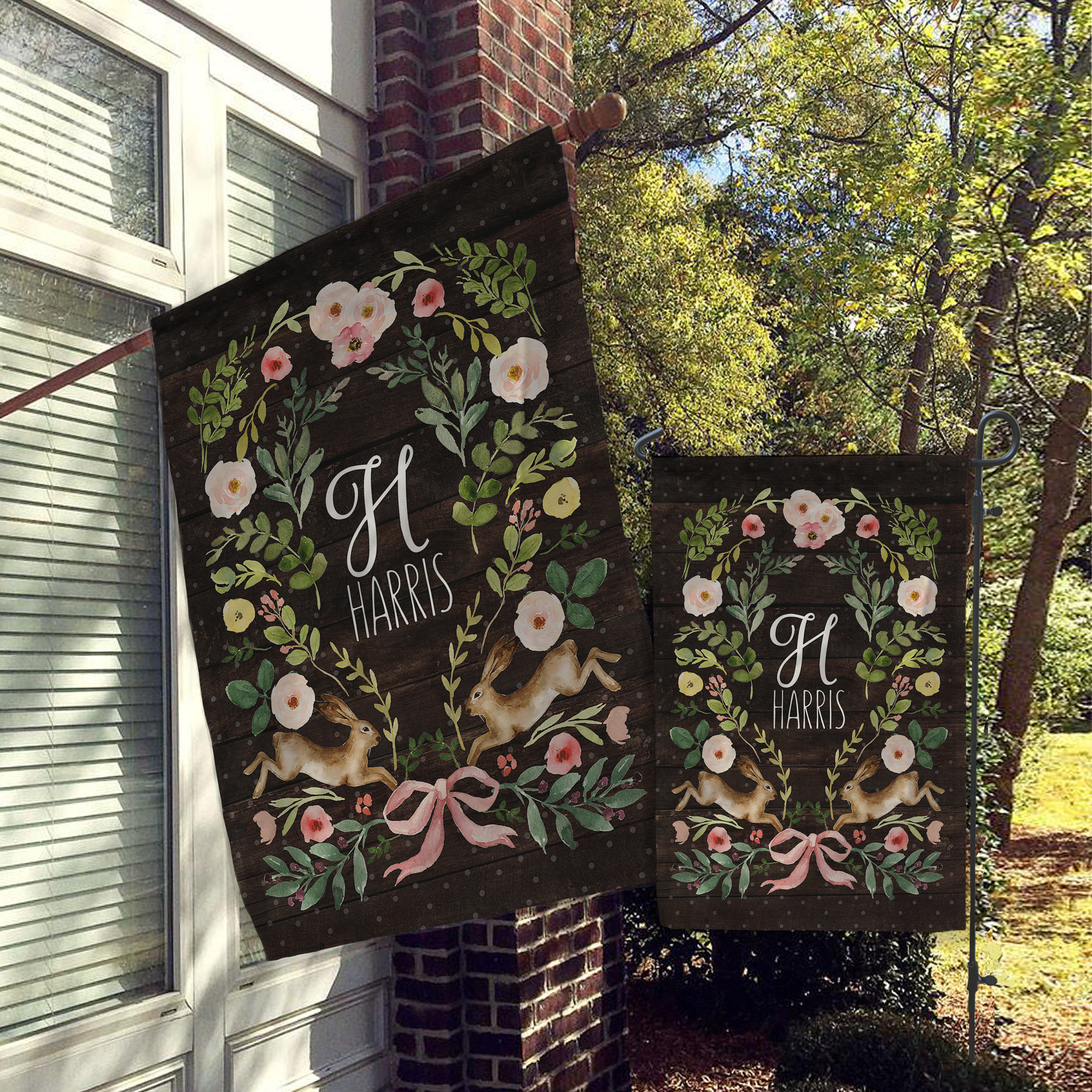 Personalized Flag Custom Garden Flag House Flag Farmhouse - Etsy