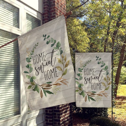 Welcome Garden Flag House Flag Garden Flags Porch Flags - Etsy