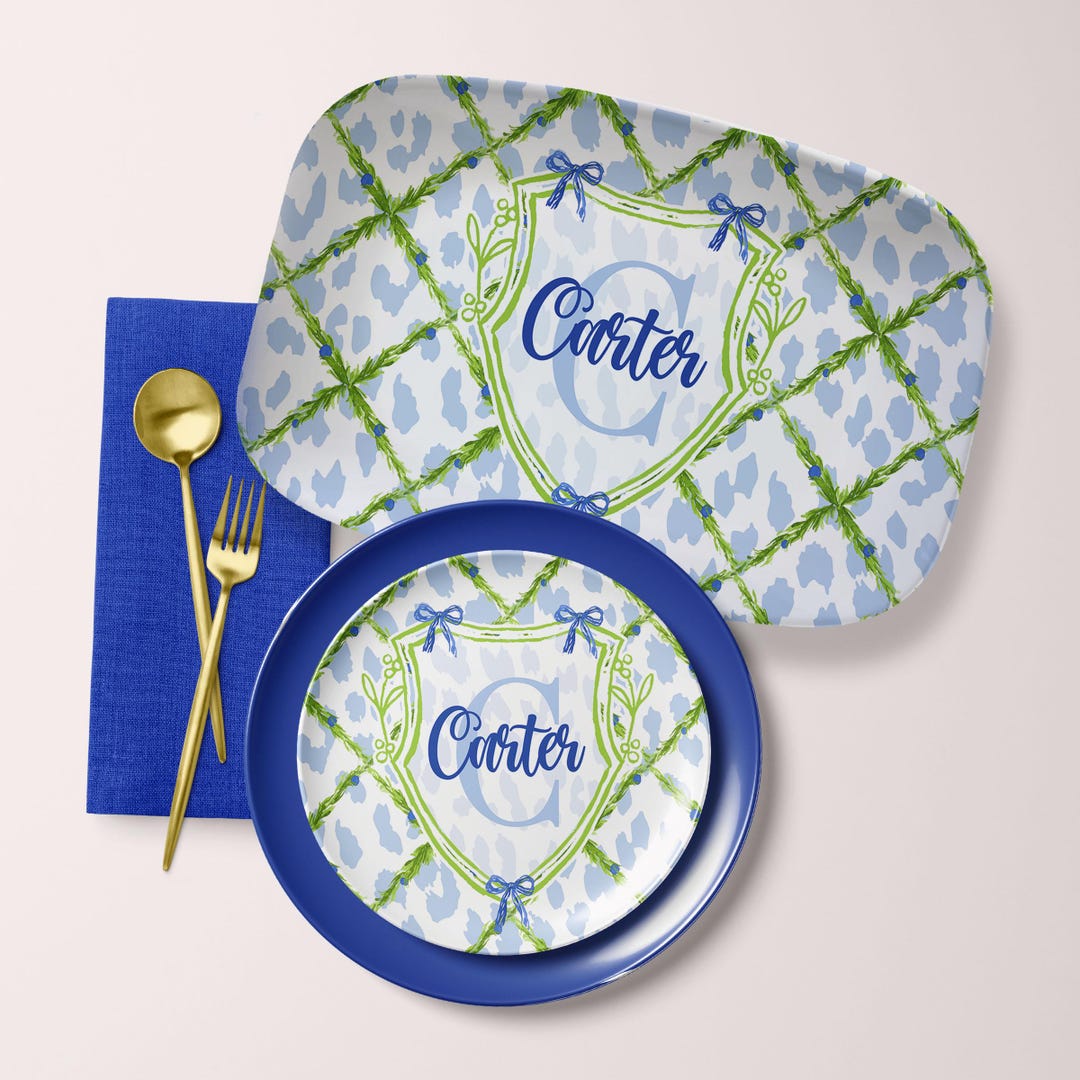 Personalized Platter, Custom Serving, Plate, Monogram, Wedding Gift ...
