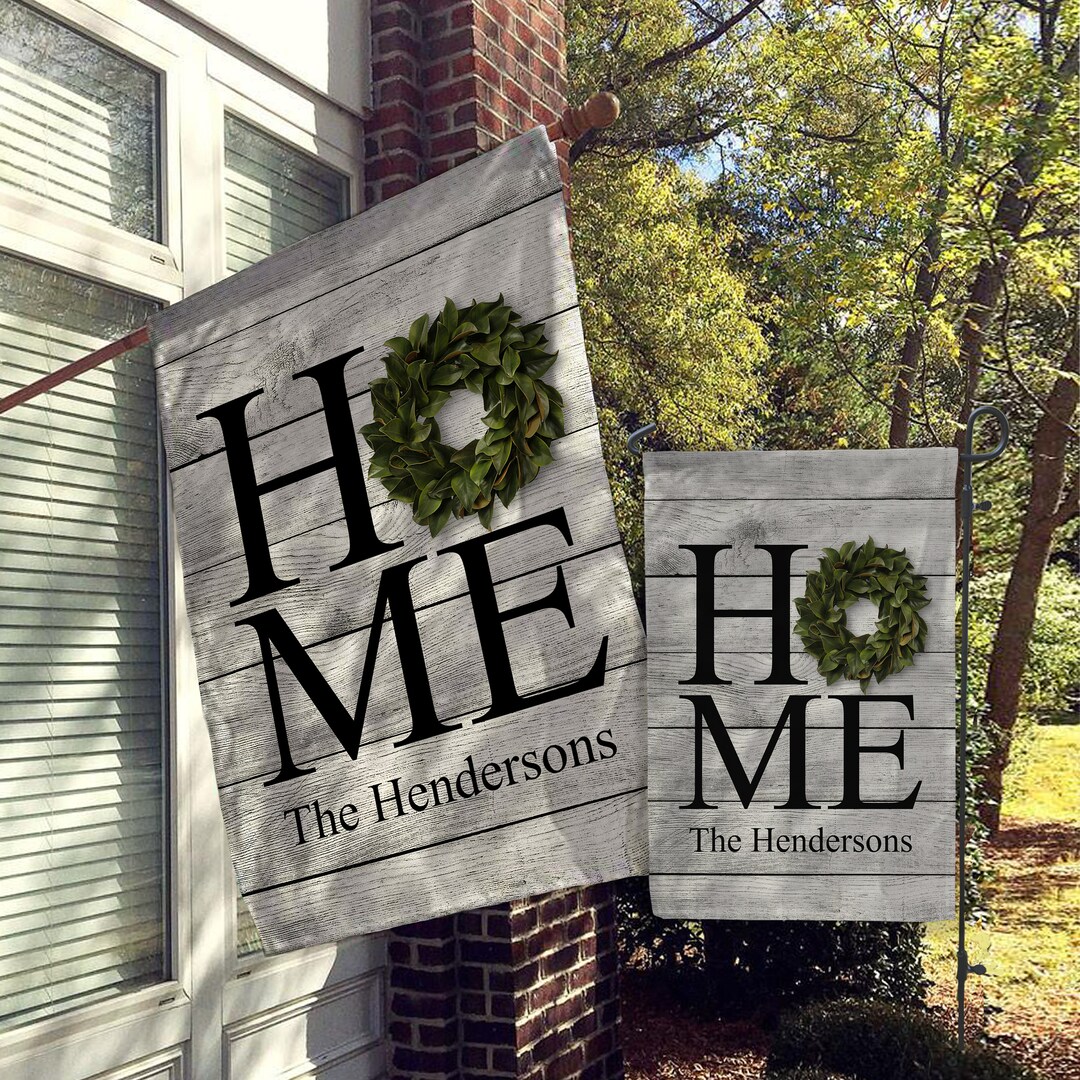 Personalized Garden Flags, Custom Garden Flag, Monogram Flag ...