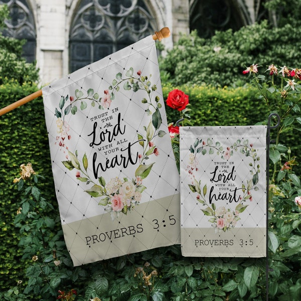 Christian Garden Flag - Etsy