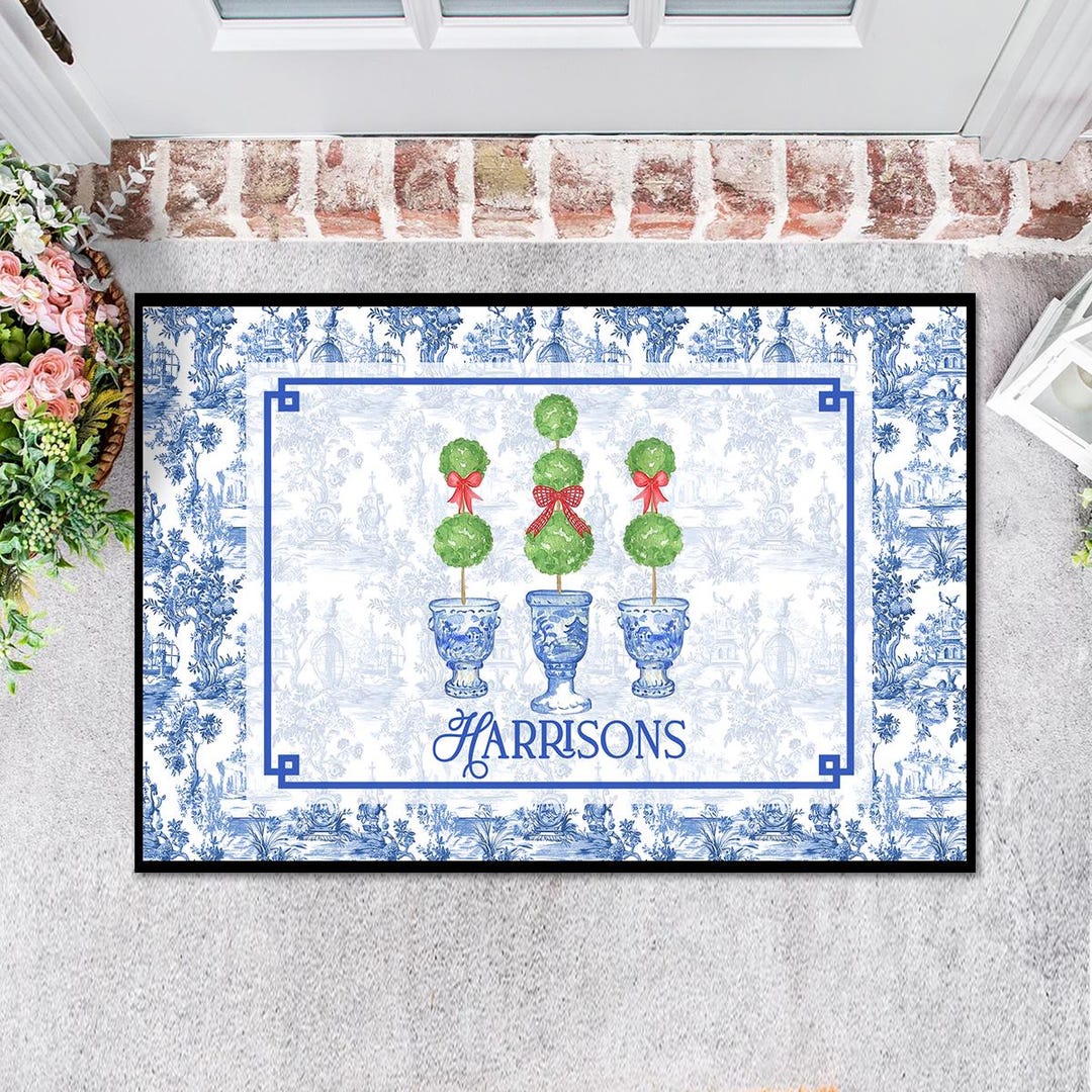 Door Mat, Personalized Mat, Outdoor or Indoor Mat, Floor & Entry Mat ...