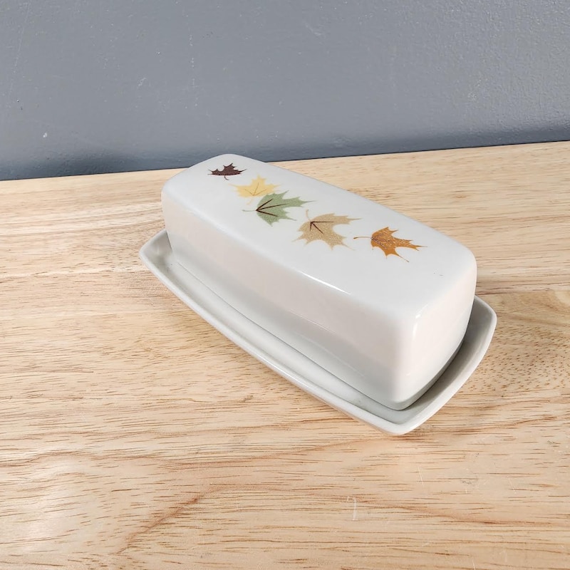 Retro Butter Dish - Etsy