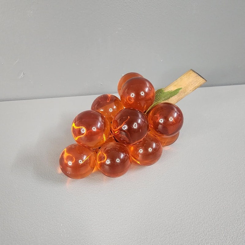 Lucite Grapes - Etsy