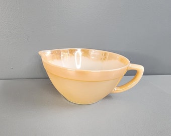 Vintage 1950's - 60's Anchor Hocking Fire King Oven Ware Ivory Swirl 8 ...