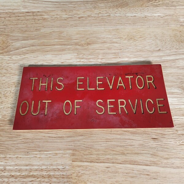 Elevator Sign - Etsy