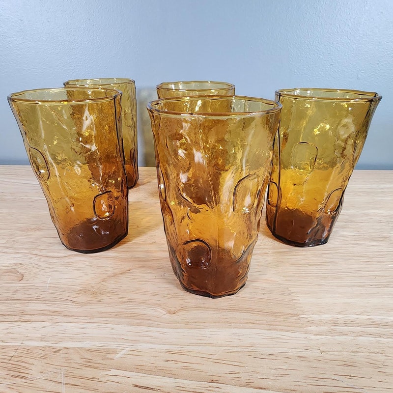 Thumbprint Glass - Etsy