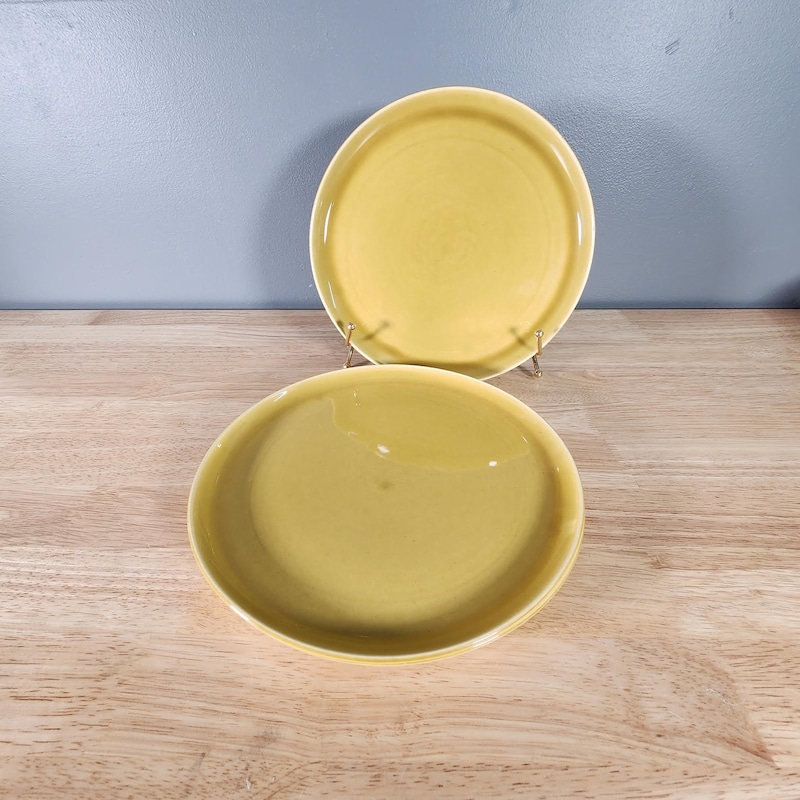 Mustard Dinner Plates - Etsy