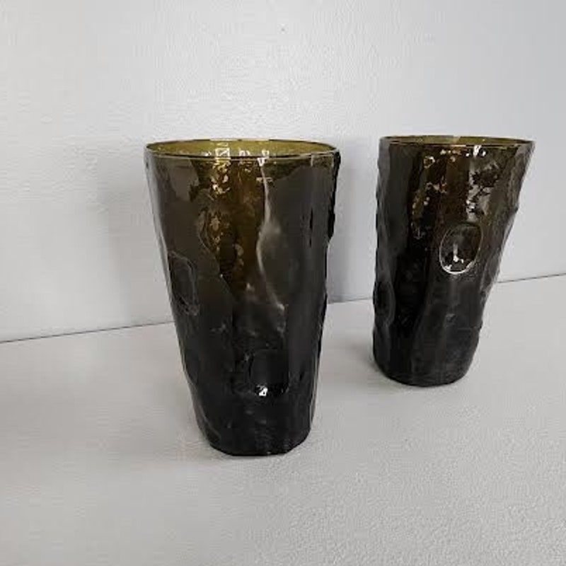 Thumbprint Glass - Etsy