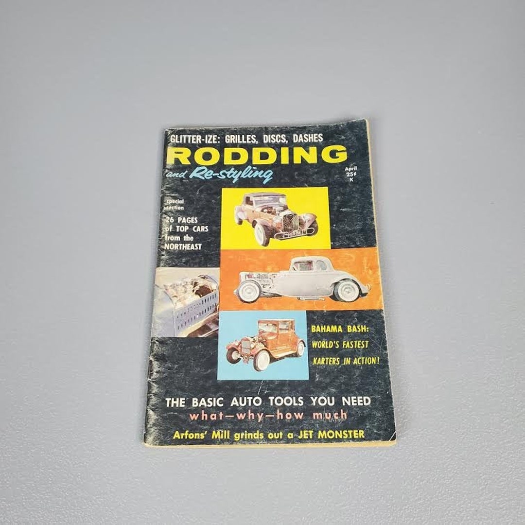 Rodding and Restyling Magazine Book April 1960 - Etsy