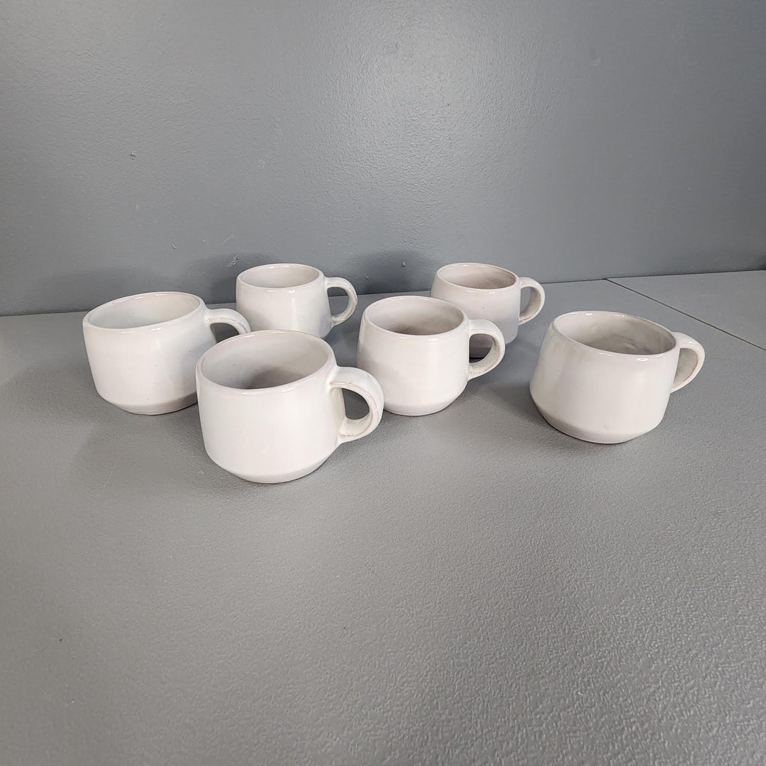 One Frankoma GC White Cup Mug Multiples Available - Etsy