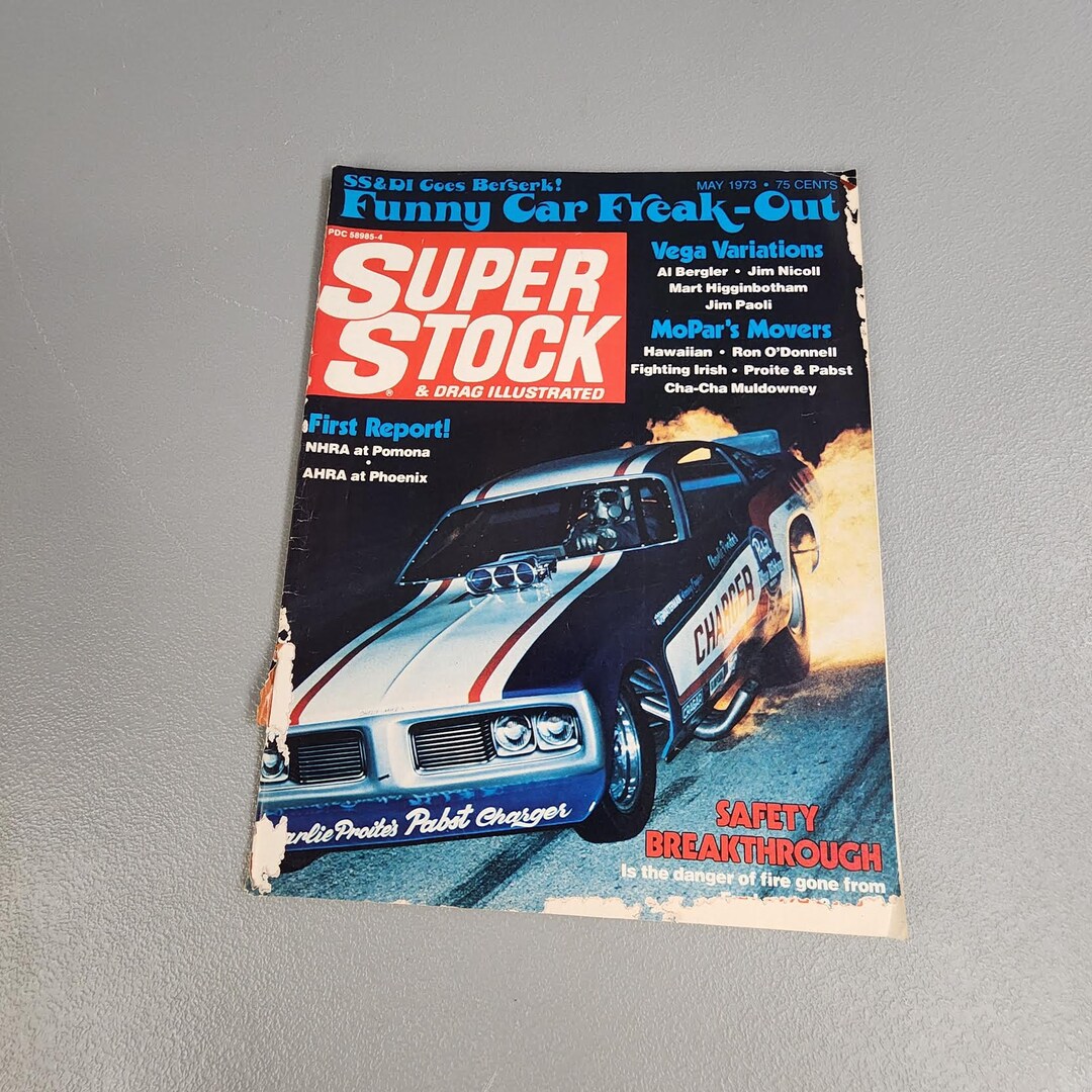 Vintage Super Stock Magazine May 1973 - Etsy