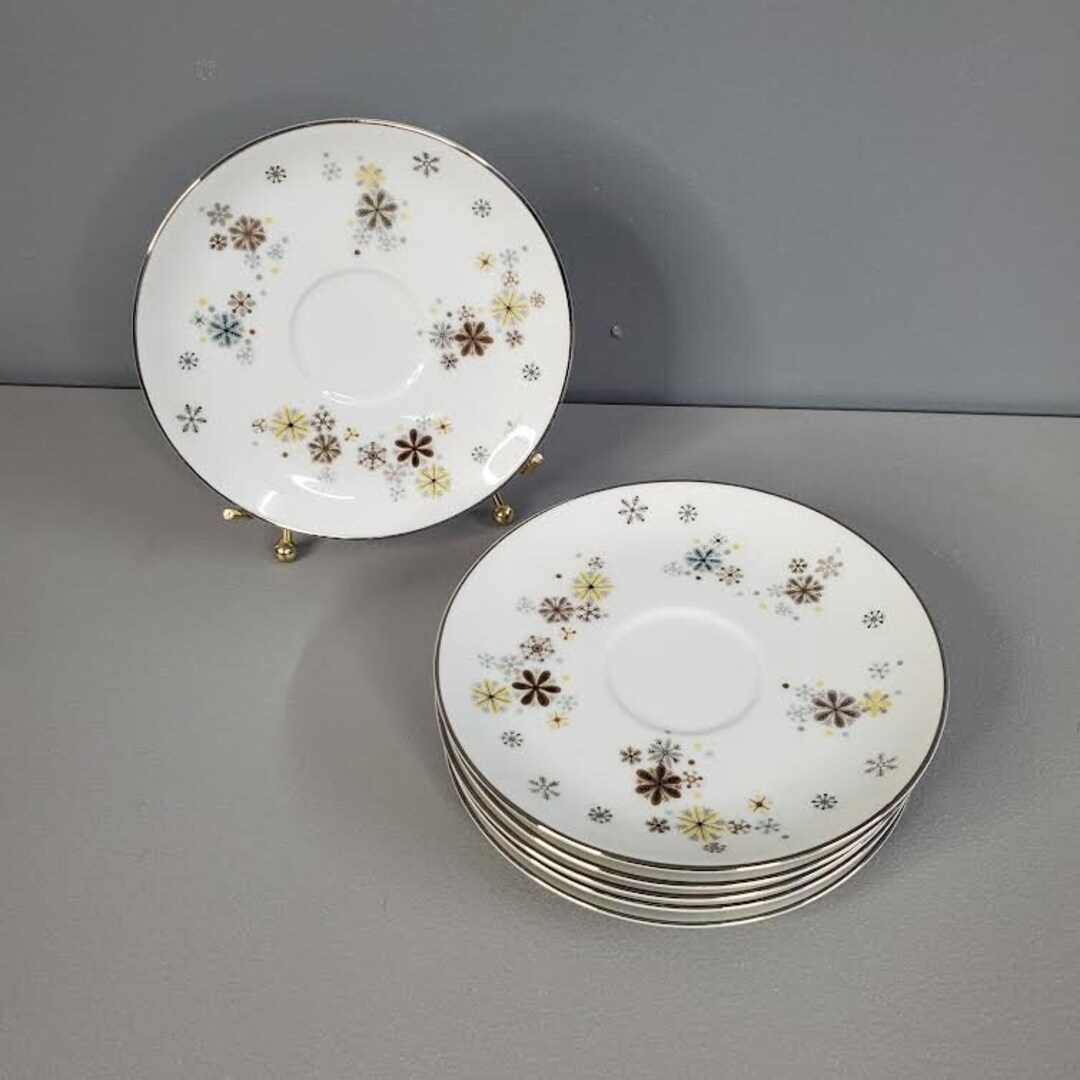 One Noritake 5554 Snowflake Saucer Plate - Etsy