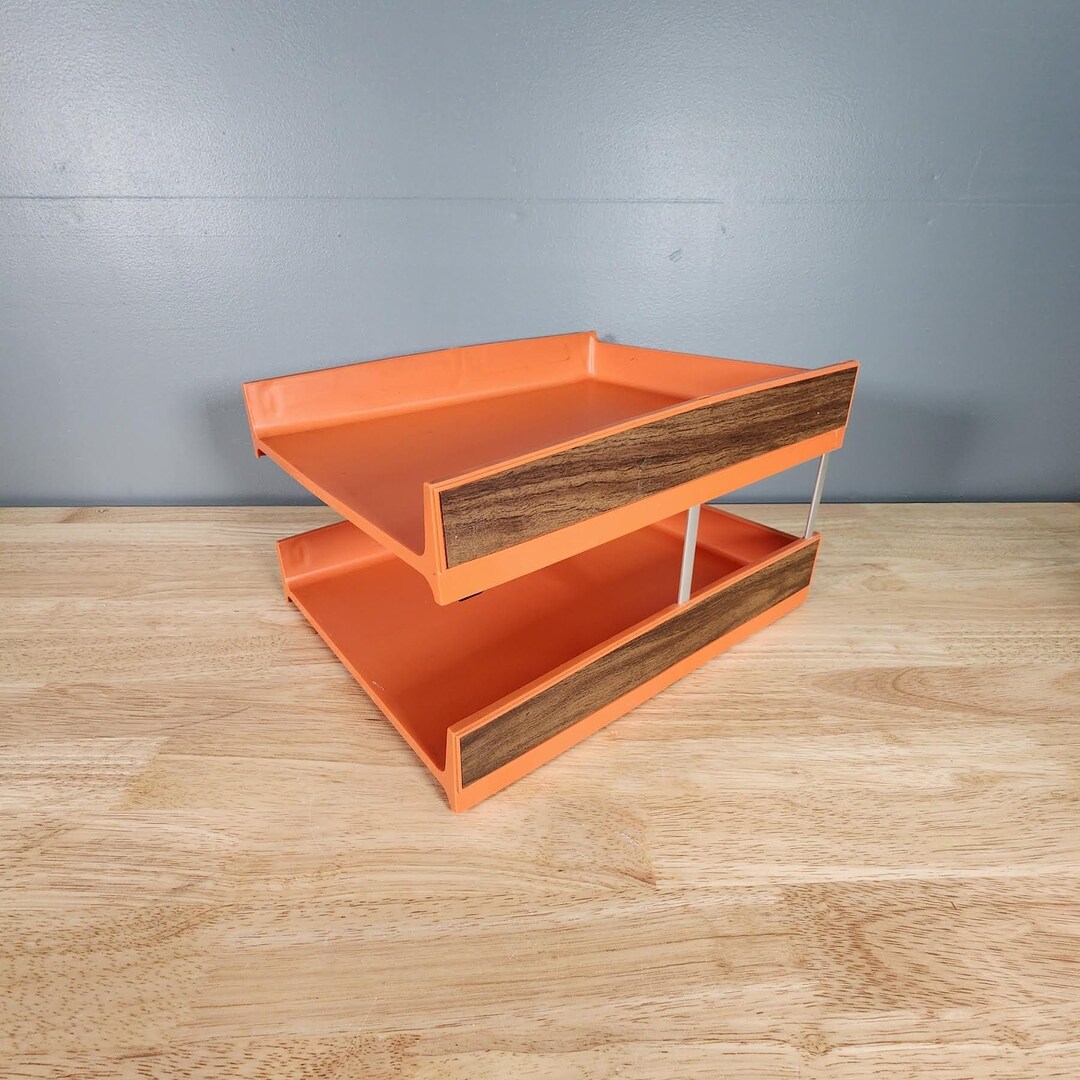 Vintage Eldon Plastic File Trays 1966 - Etsy