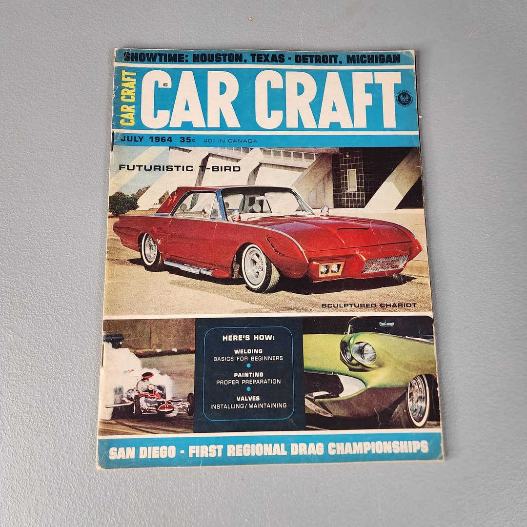 Car Craft Magazine July 1964 - Etsy