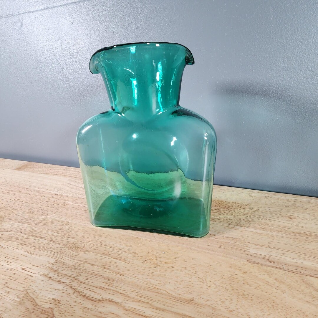 Blenko Carafe - Etsy