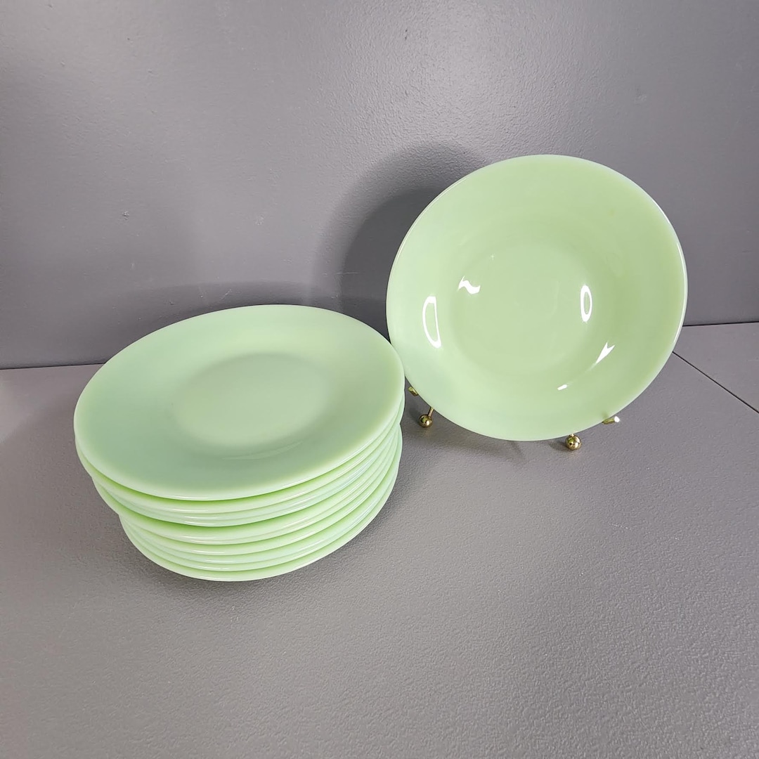 Jadeite Plate 8.25" Multiples Available - Etsy