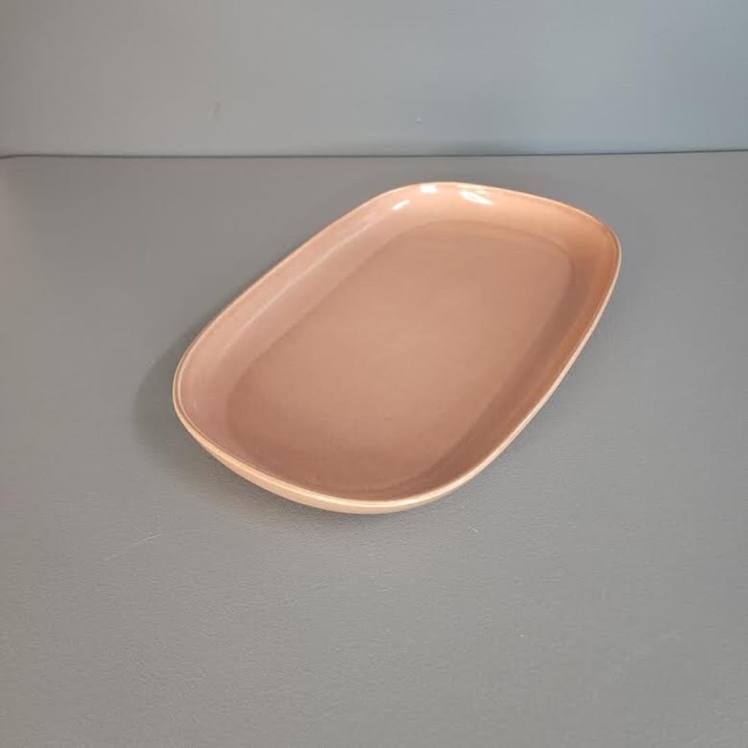 Russel Wright American Modern Steubenville Coral 13.5" Platter - Etsy