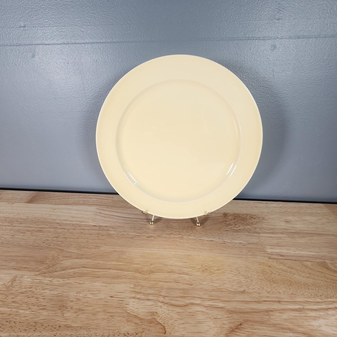 Luray Pastels 10" Yellow Dinner Plate - Etsy