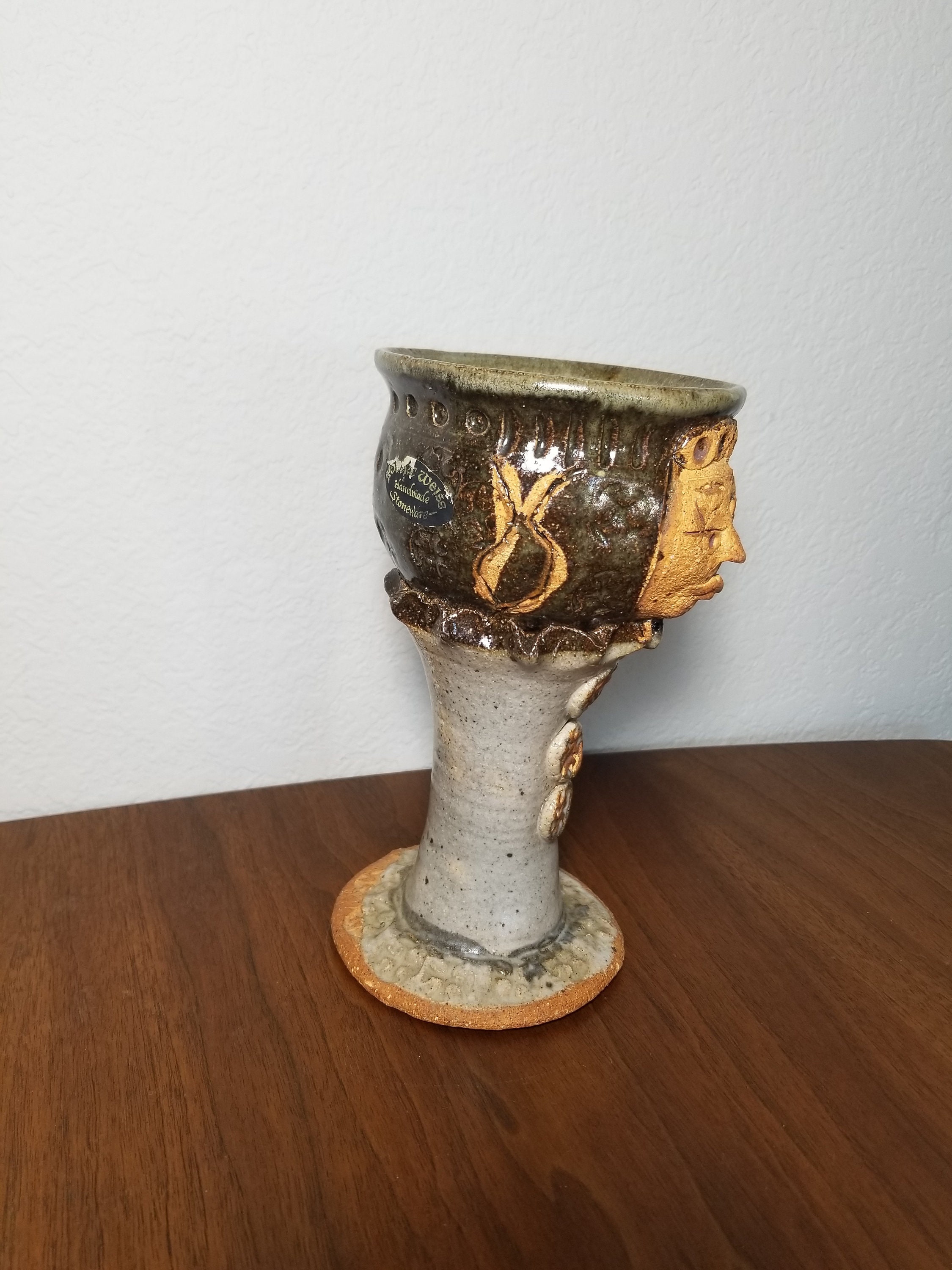 Robert Weiss Pottery Chalice | Etsy