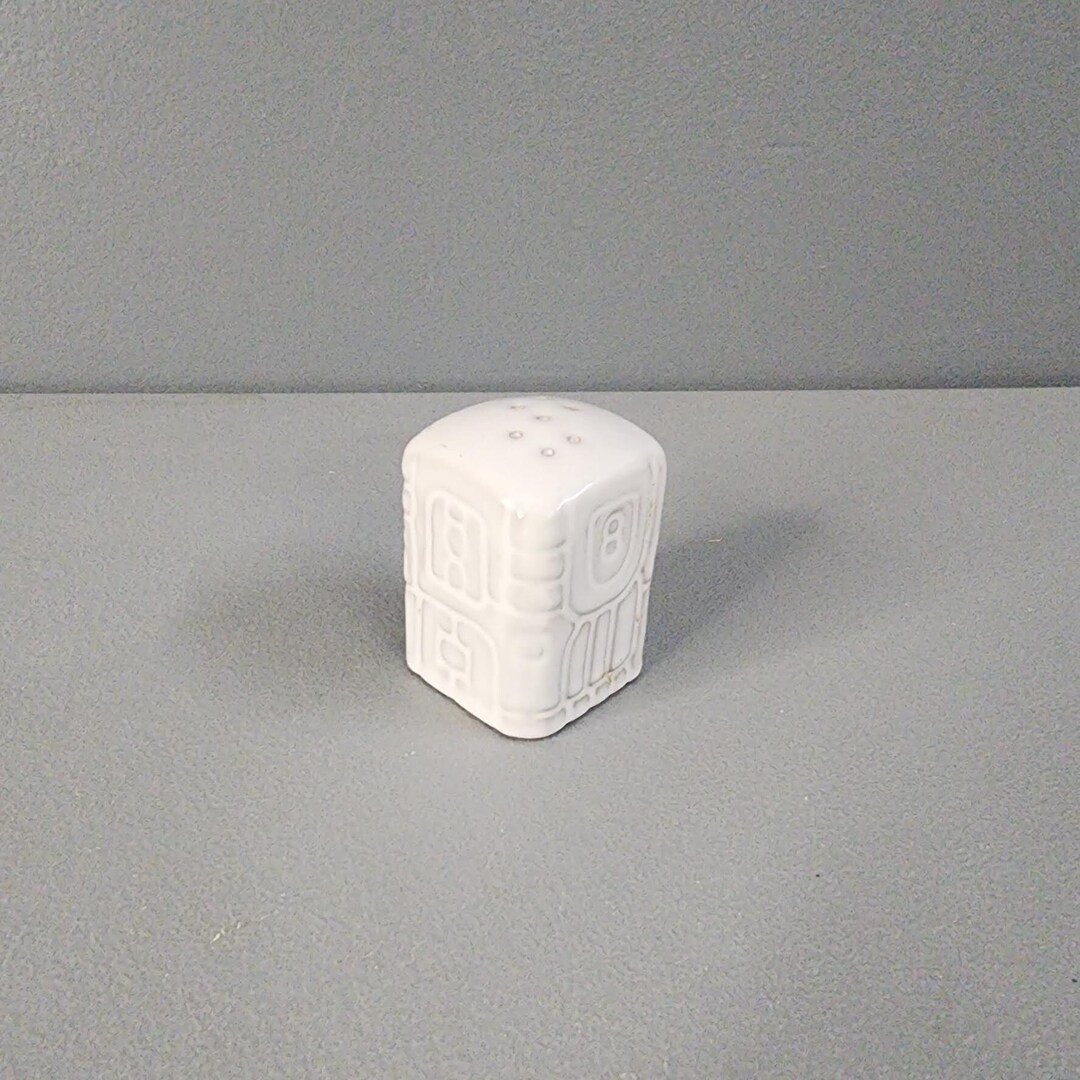 Frankoma Pottery Mayan Aztec White Sand Salt Shaker - Etsy