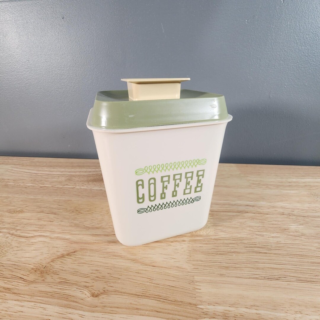 Lustro Ware Plastic Coffee Jar Container NOS - Etsy