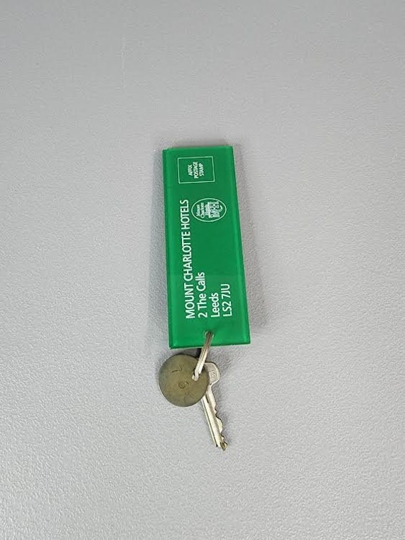 Vintage Mount Charlotte Hotel Room Key Room 76 - Etsy