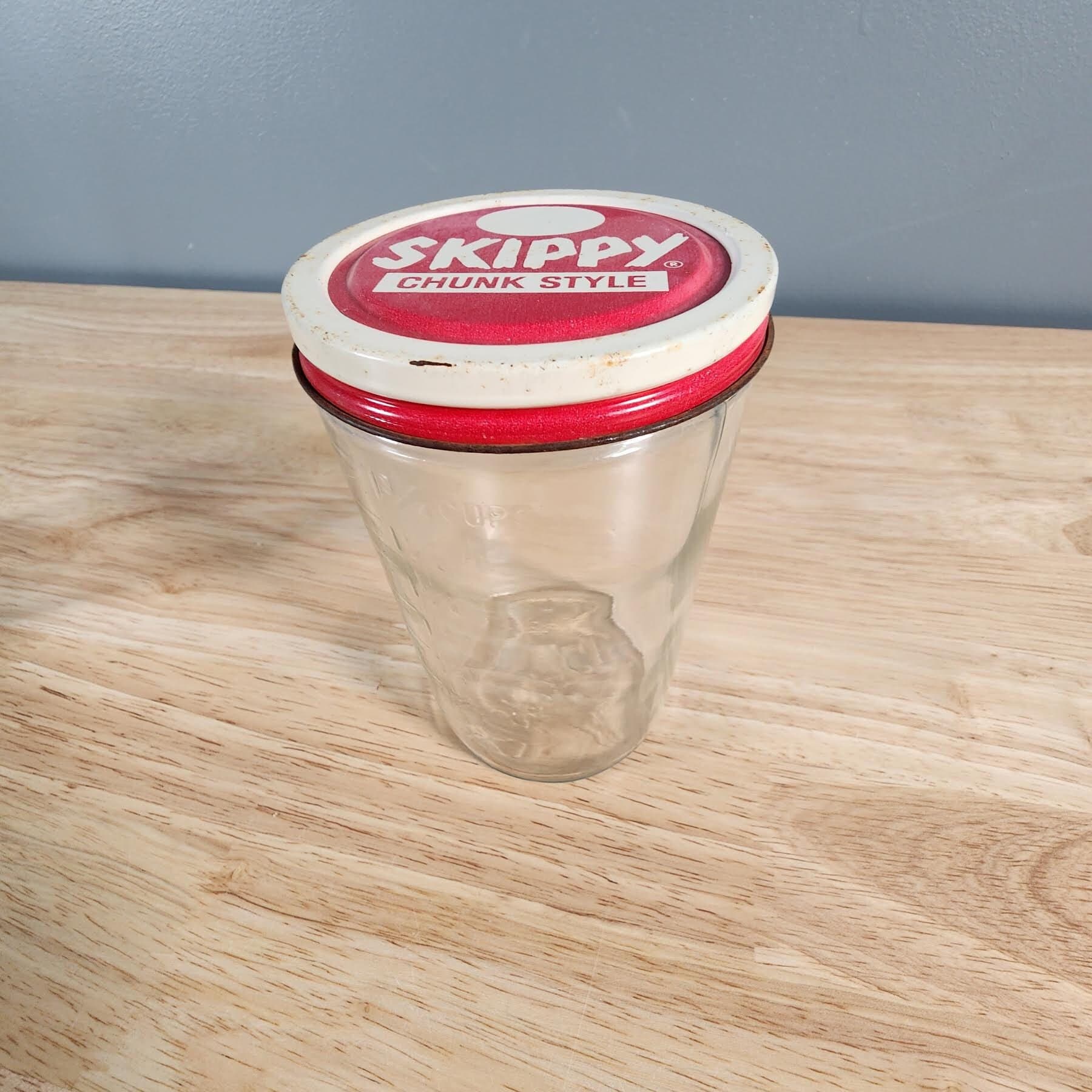 Vintage Skippy Peanut Butter Jar - Etsy