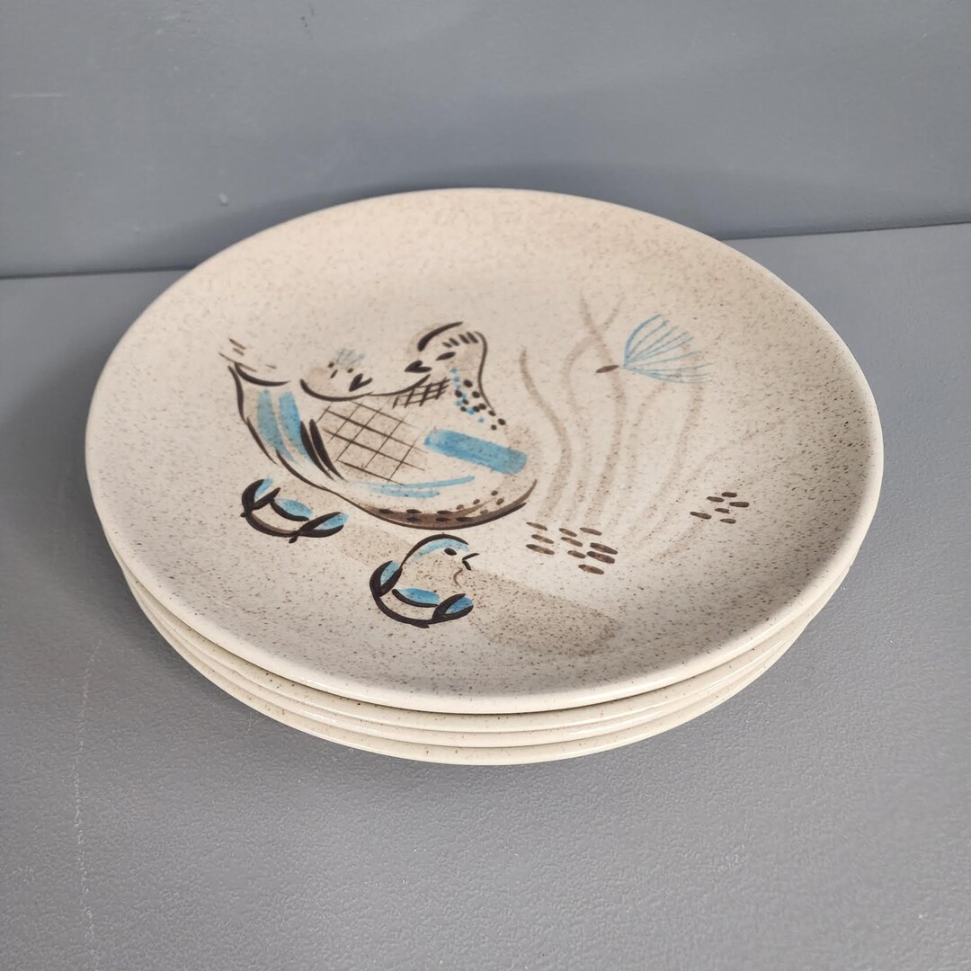 One Red Wing Bob White Dinner Plate - Etsy