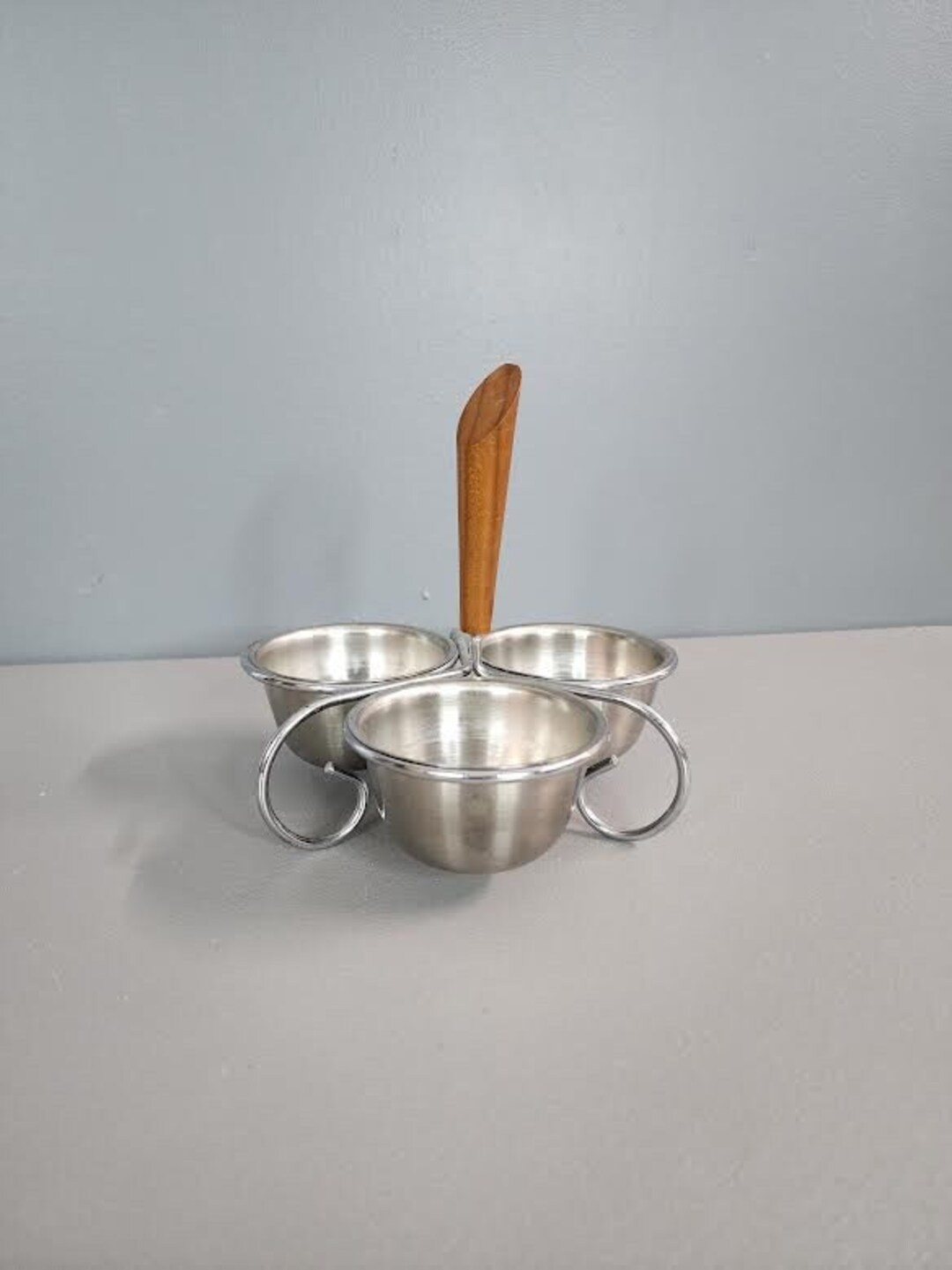 Retro Stainless Condiment Set - Etsy