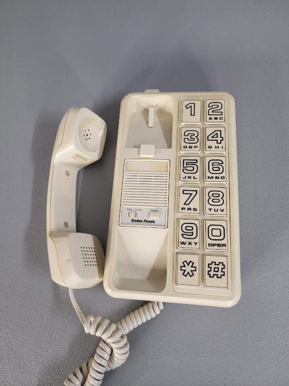 Retro Radio Shack Large Numbers Phone - Etsy