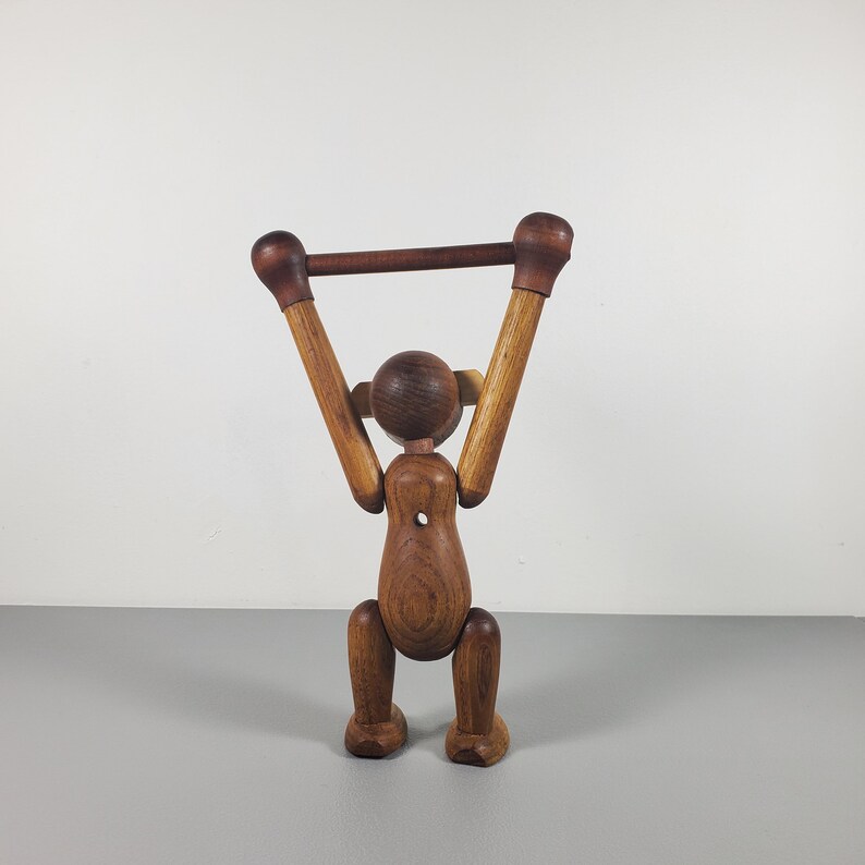 Large Danish Modern Teak Zooline Monkey - Etsy