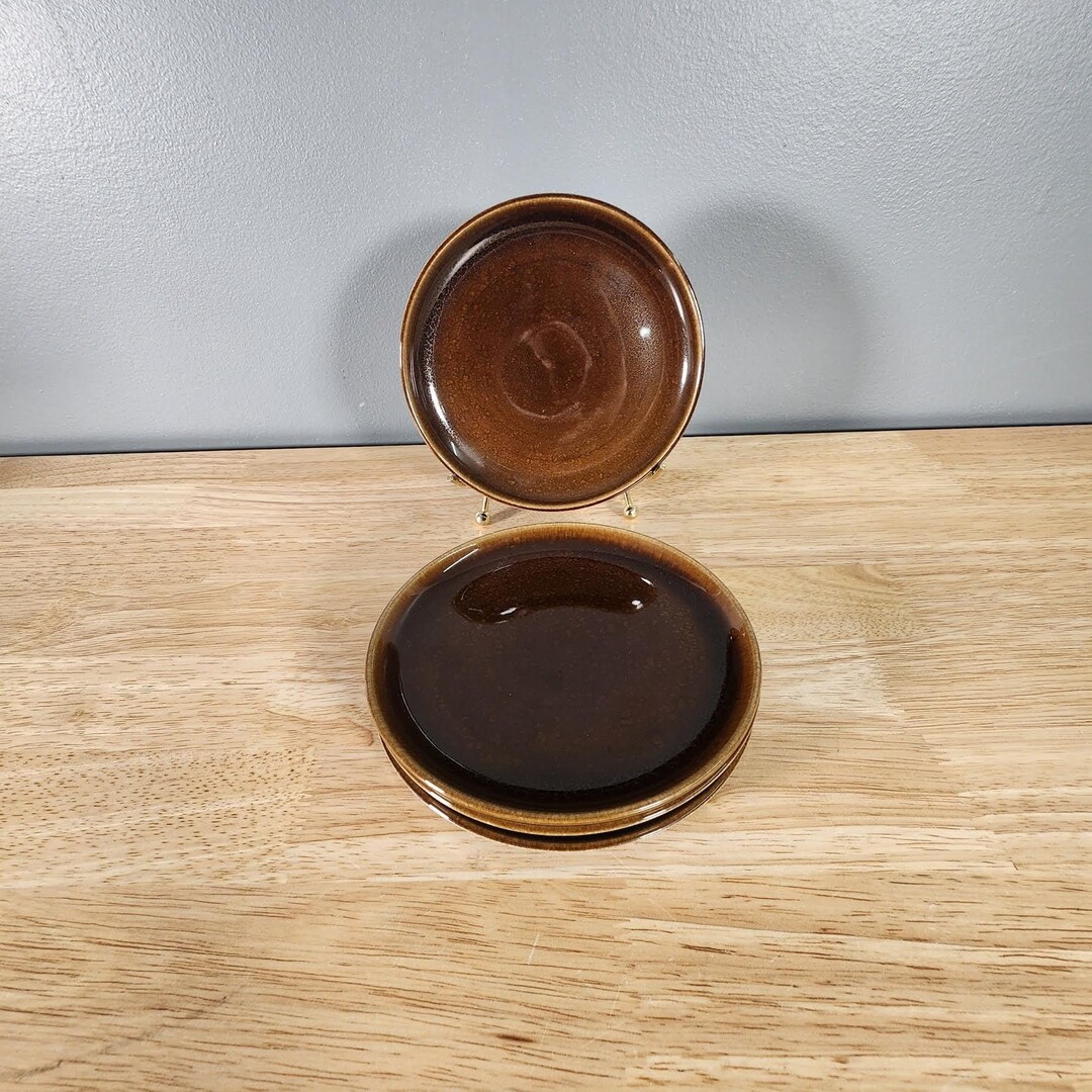 One Russel Wright Steubenville American Modern Bean Brown 6" Plate ...