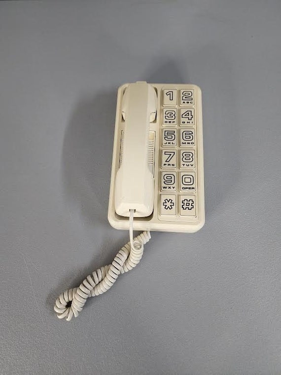 Retro Radio Shack Large Numbers Phone - Etsy