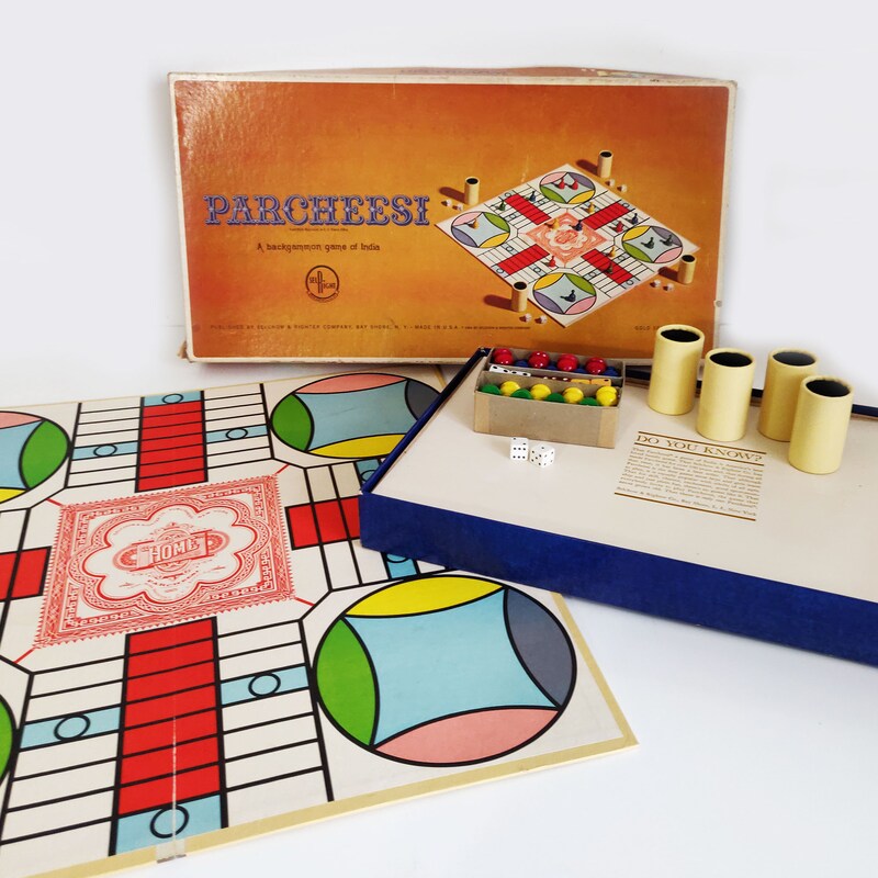 Parcheesi Board Game - Etsy