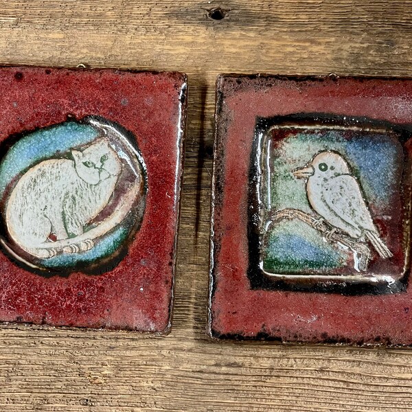 Ceramic Tile Plaque - Etsy